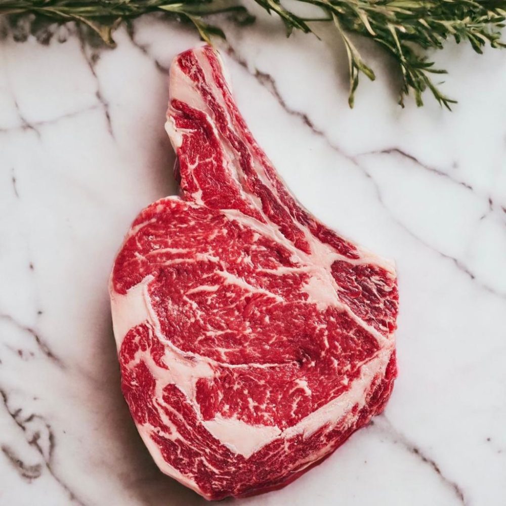 American Choice Black Angus Bone-In Ribeye Steak - Prime Nosh